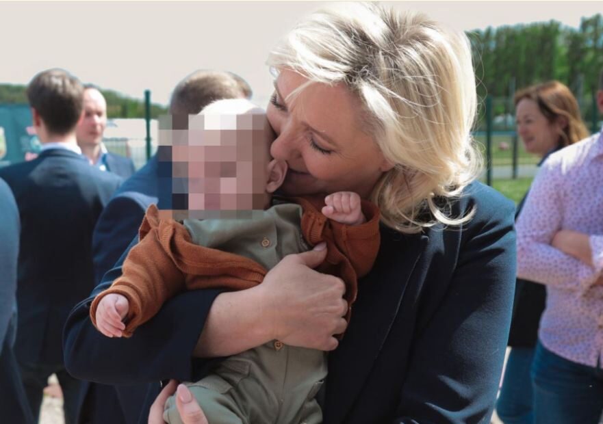 Marine Le Pen grand-mère : l’unique confidence sur son petit-fils de 5 mois – House Therapie