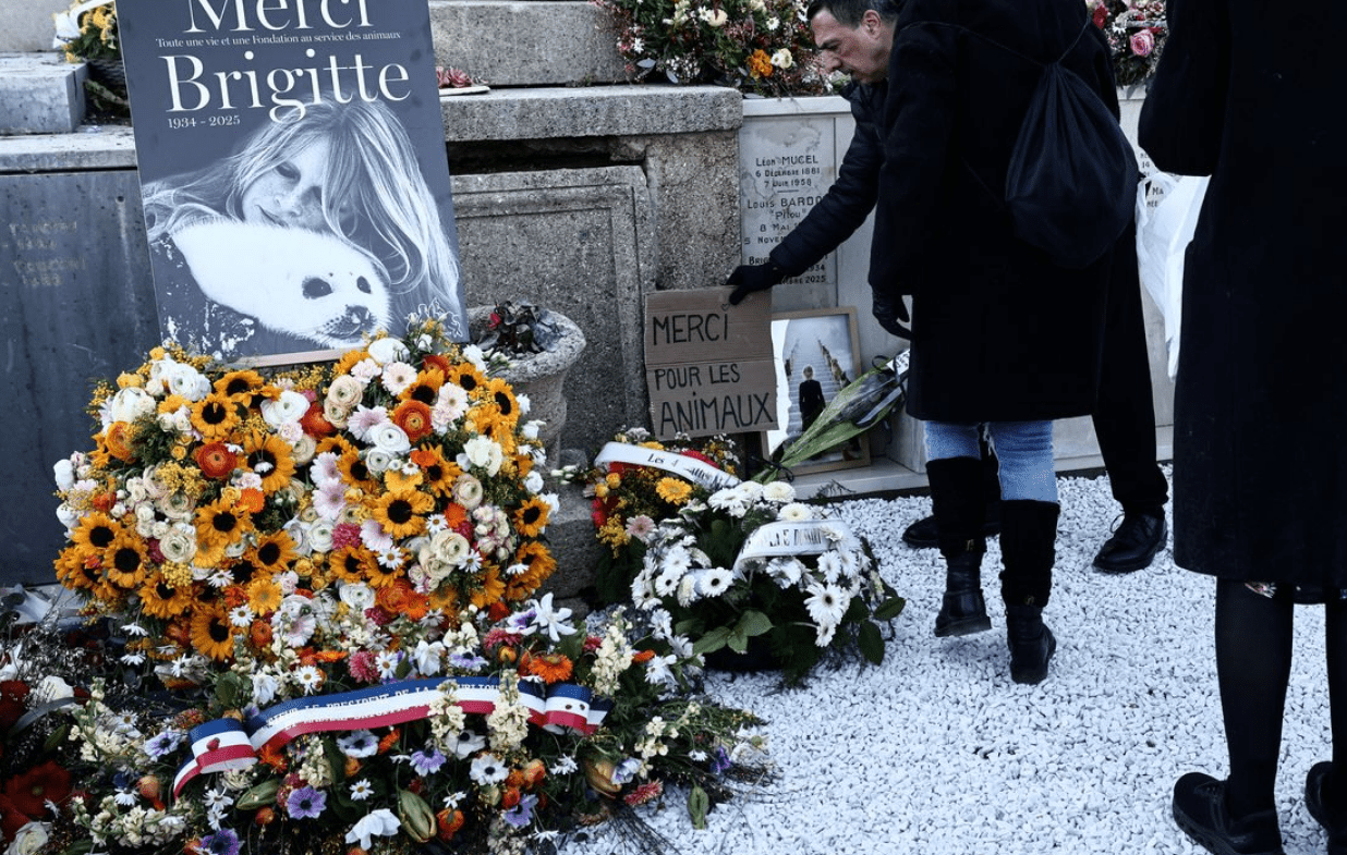 Obsèques de Brigitte Bardot : que portait-elle pour être enterrée ...